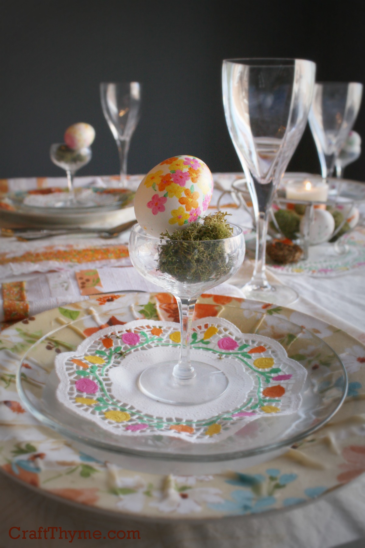 Easter Table Setting Florals The Reaganskopp Homestead