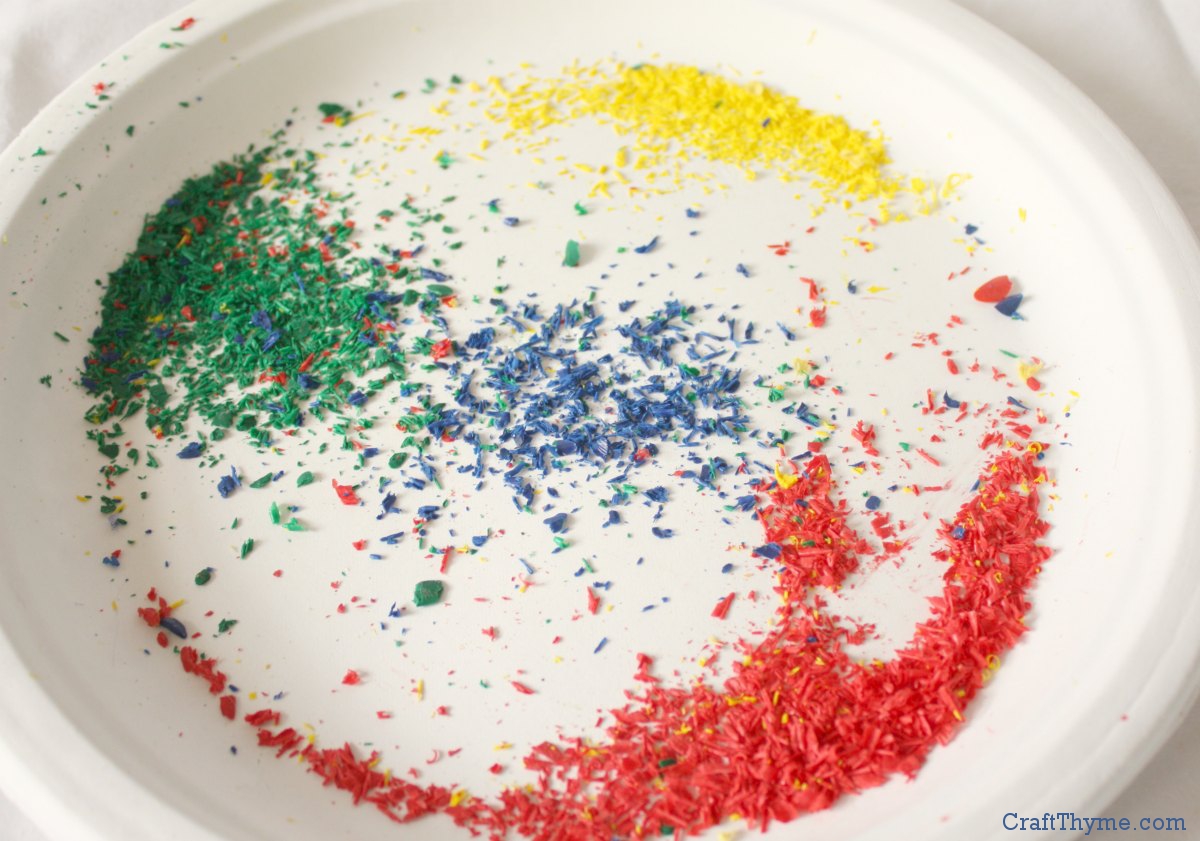 Crayon Crafts With Wax Paper • Craft Thyme